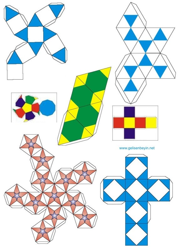 Geometrik Şekillerin Açılımı
